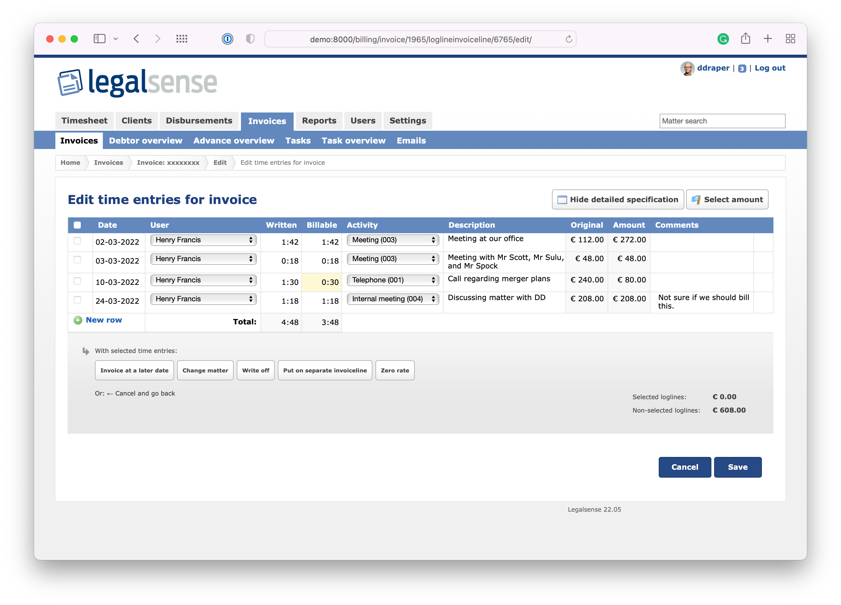 Release 22.05 - May 2022 – Legalsense